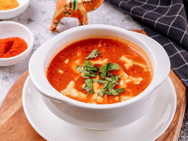 Заказать «Суп Томато-панир Шорба/ Tomato Panner Soup» из Littleindia в ...